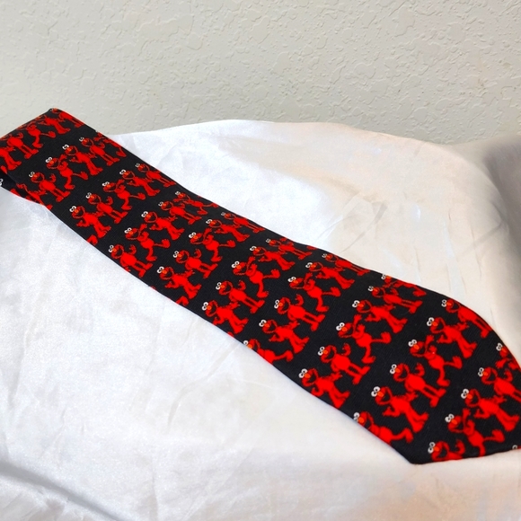 Sesame Street | Accessories | Sesame Street Jim Henson Elmo Tie 0 Silk ...